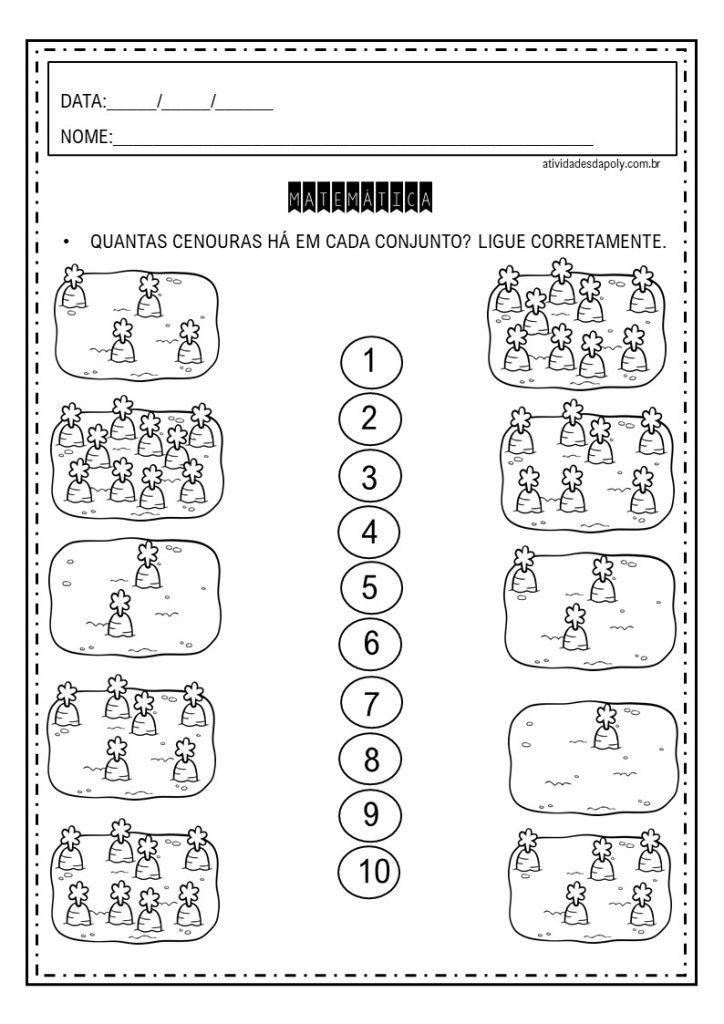 ATIVIDADES NUMERAIS E QUANTIDADES ATIVIDADES NUMERAIS E QUANTIDADES